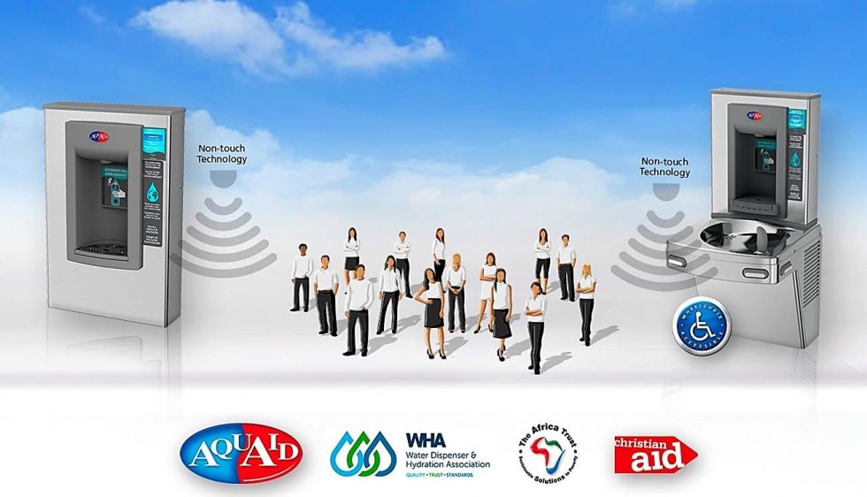 Introducing the AquAid Range of Non-Touch Water Coolers | AquAid UK